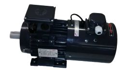 3 Phase Encoder Motor, 2.2kW, 4 Pole with Force Vent Fan