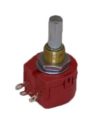 10K Ohm, Single Turn Panel Mount Speed Potentiometer